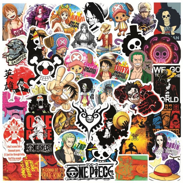 50 Stickers One Piece | Tienda One Piece