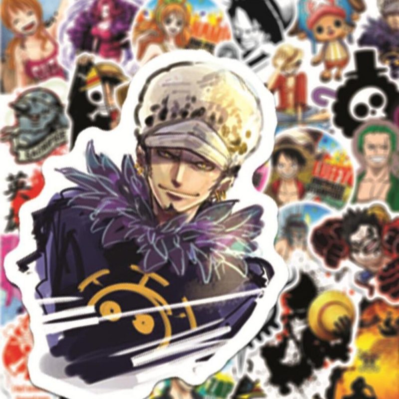 50 Stickers One Piece | Tienda One Piece